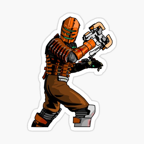 "Isaac Clarke" Sticker for Sale by Random2100 | Redbubble
