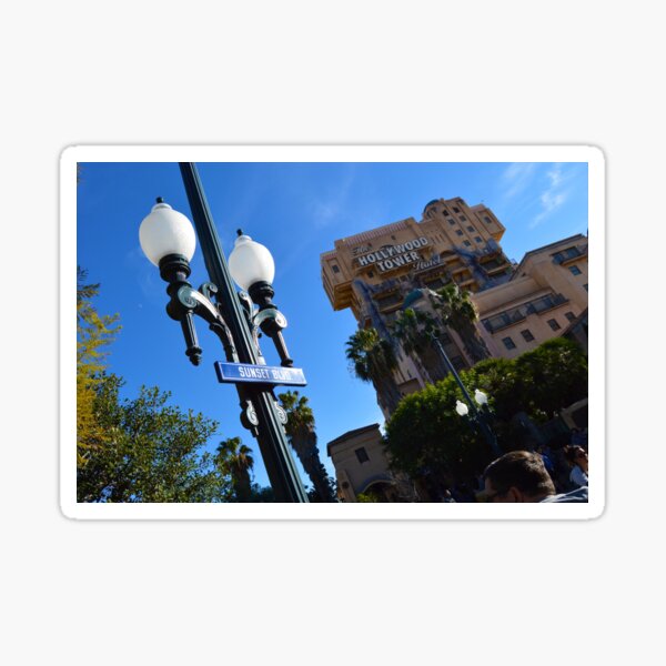 "Tower of Terror " Sticker for Sale by mrmoon14 | Redbubble