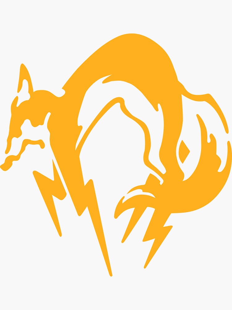 "Metal Gear Solid - FOX" Sticker for Sale by crimzind | Redbubble