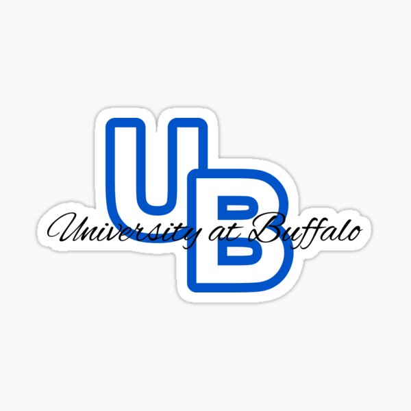 "University at buffalo" Sticker for Sale by Stepmaster2001 | Redbubble