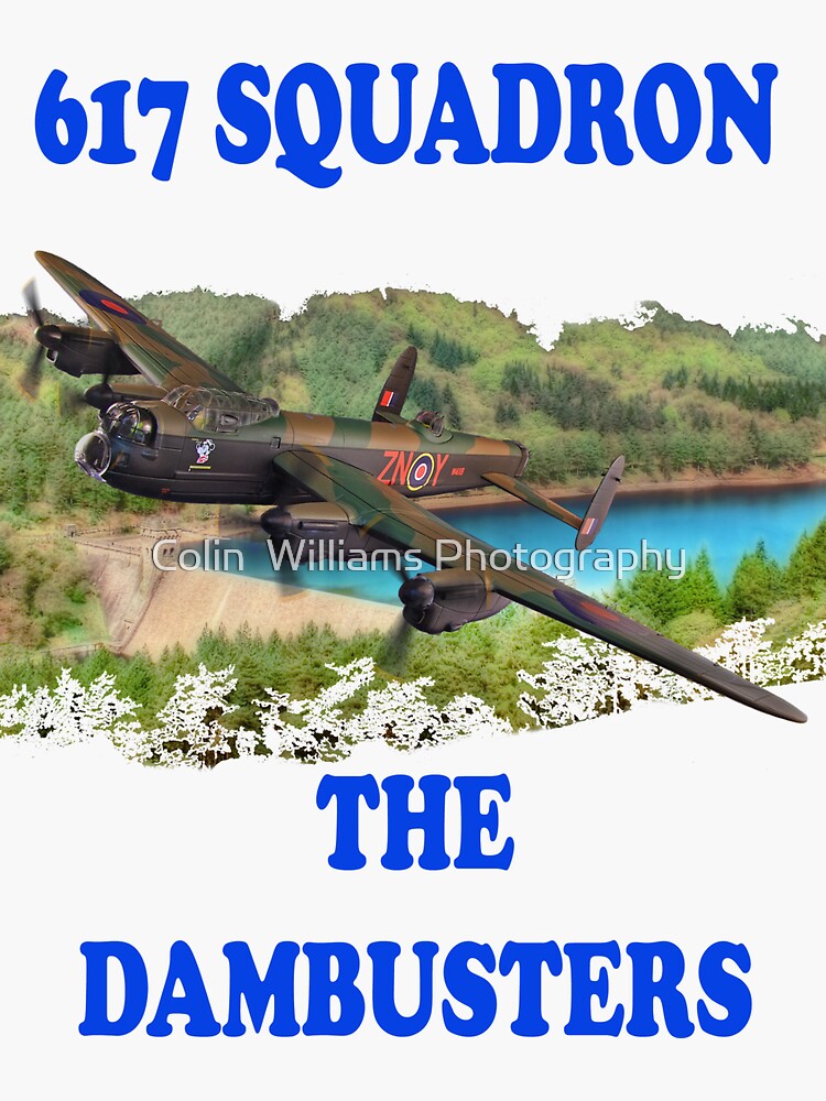 "The Dambusters 617 Squadron Tee Shirt 1" Sticker by Arrowman | Redbubble