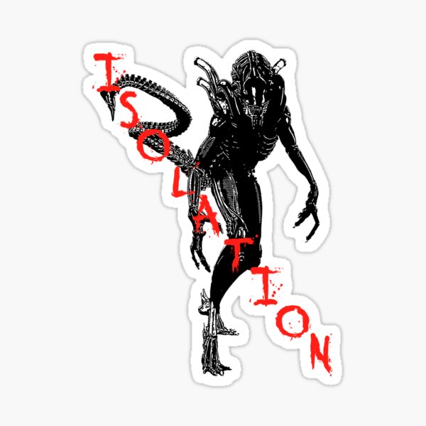 "NEW* ALIEN: ISOLATION MERCHANDISE... "ISOLATION"" Sticker by ...