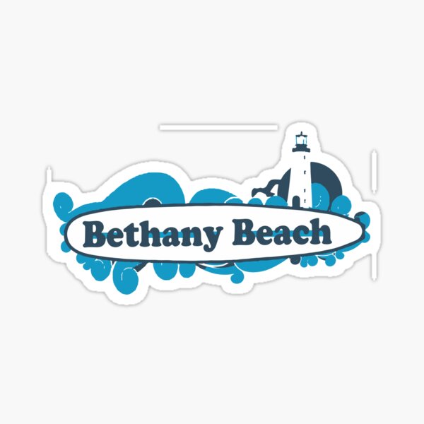 "Bethany Beach - Delaware." Sticker by ishore1 | Redbubble