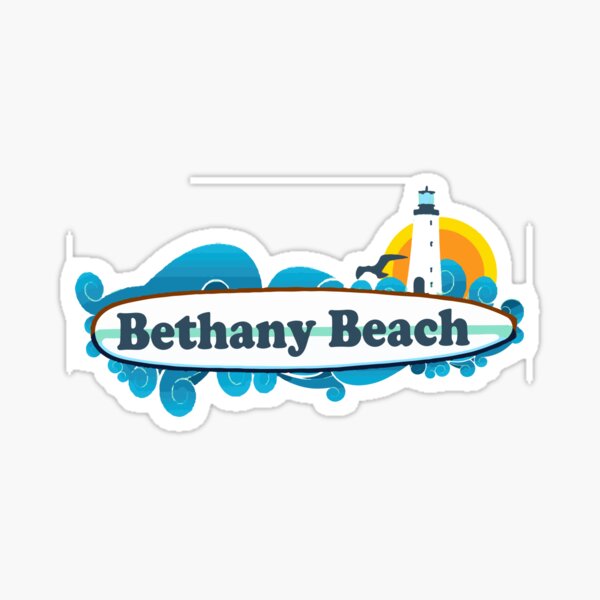 "Bethany Beach - Delaware." Sticker for Sale by ishore1 | Redbubble