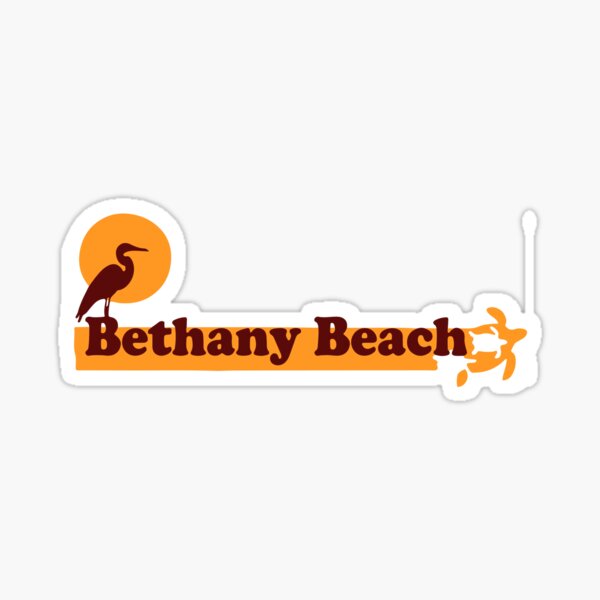 "Bethany Beach - Delaware." Sticker for Sale by ishore1 | Redbubble