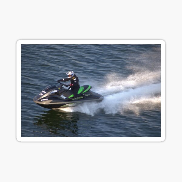 "Wetbike" Sticker for Sale by sailorsnook | Redbubble