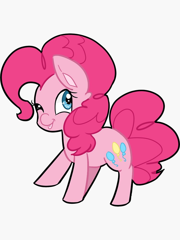 "Pinkie Pie" Sticker for Sale by kiruchu | Redbubble