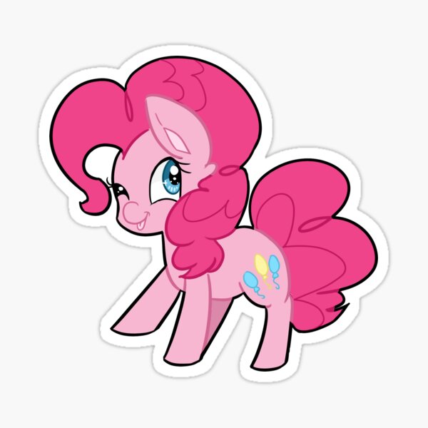"Pinkie Pie" Sticker for Sale by kiruchu | Redbubble