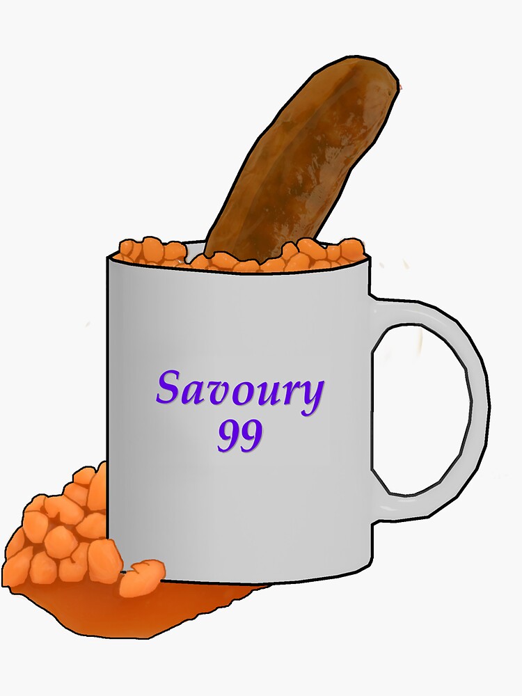 "Beans in a Cup - Alan Partridge inspired" Sticker for Sale by bluedisc ...