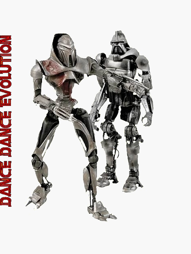 "Dance Dance Evolution" Sticker for Sale by BSG-C-Rebels | Redbubble