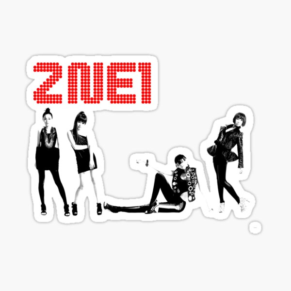 "2ne1" Sticker for Sale by BerryBlossoms | Redbubble