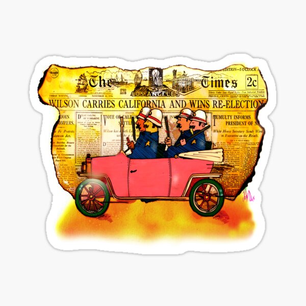 "KeyStone Cops" Sticker for Sale by johndunn | Redbubble
