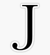 Letter J Stickers | Redbubble