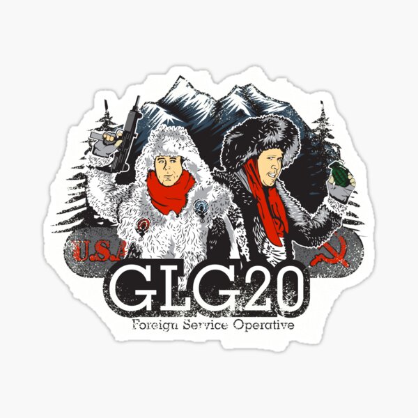 "GLG20 Foreign Service Operative!" Sticker for Sale by SykoGraphx ...