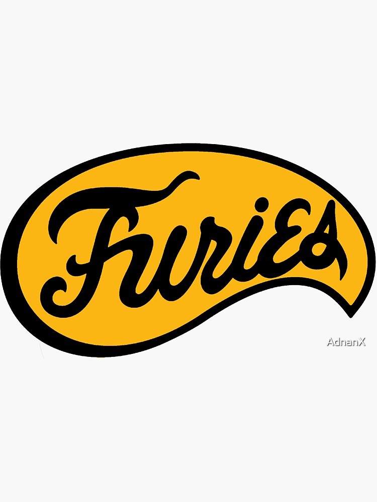 "The Baseball Furies" Sticker for Sale by AdnanX | Redbubble