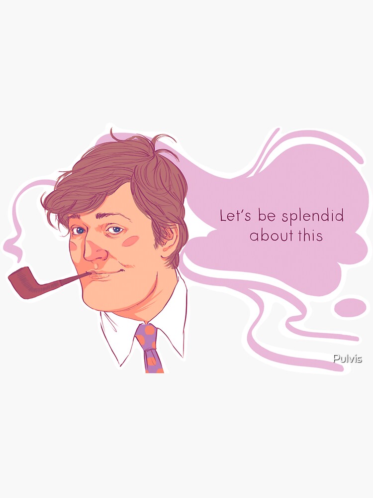"Splendid Stephen" Sticker by Pulvis | Redbubble