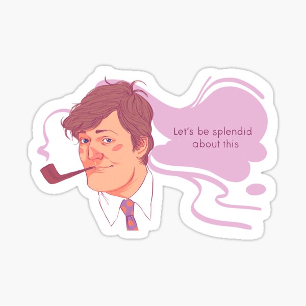"Splendid Stephen" Sticker by Pulvis | Redbubble