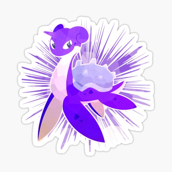 "Shiny Lapras" Sticker by 0Shiny0 | Redbubble