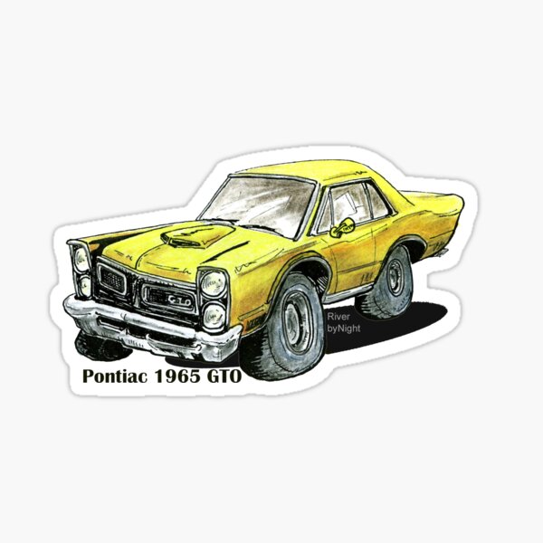 Pontiac Gto Stickers | Redbubble