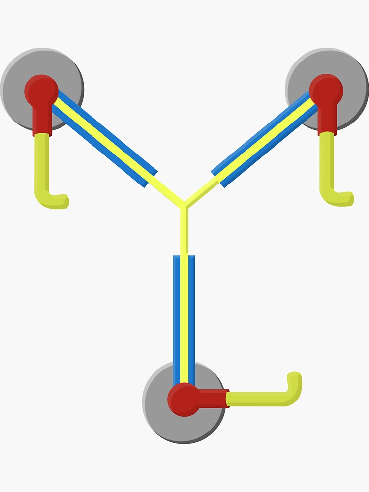 "1.21 GigaWatts" Sticker by AdmiralFlapPlak | Redbubble