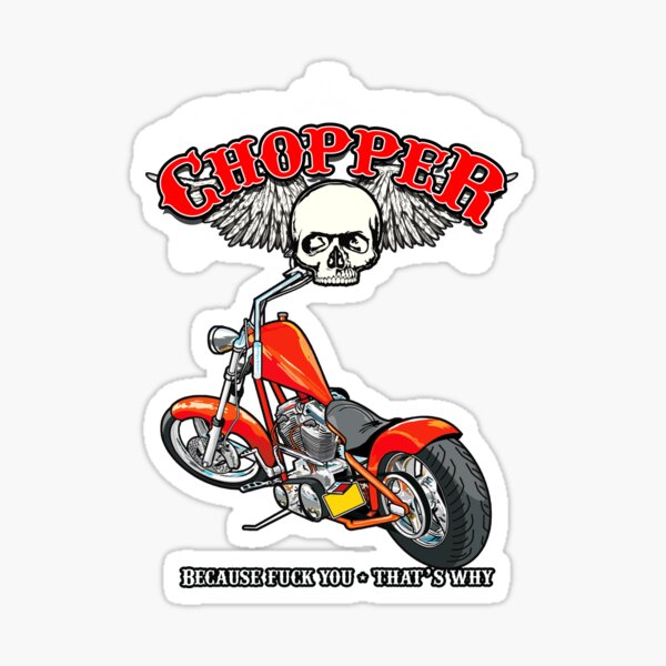 Chopper Davidson Stickers | Redbubble