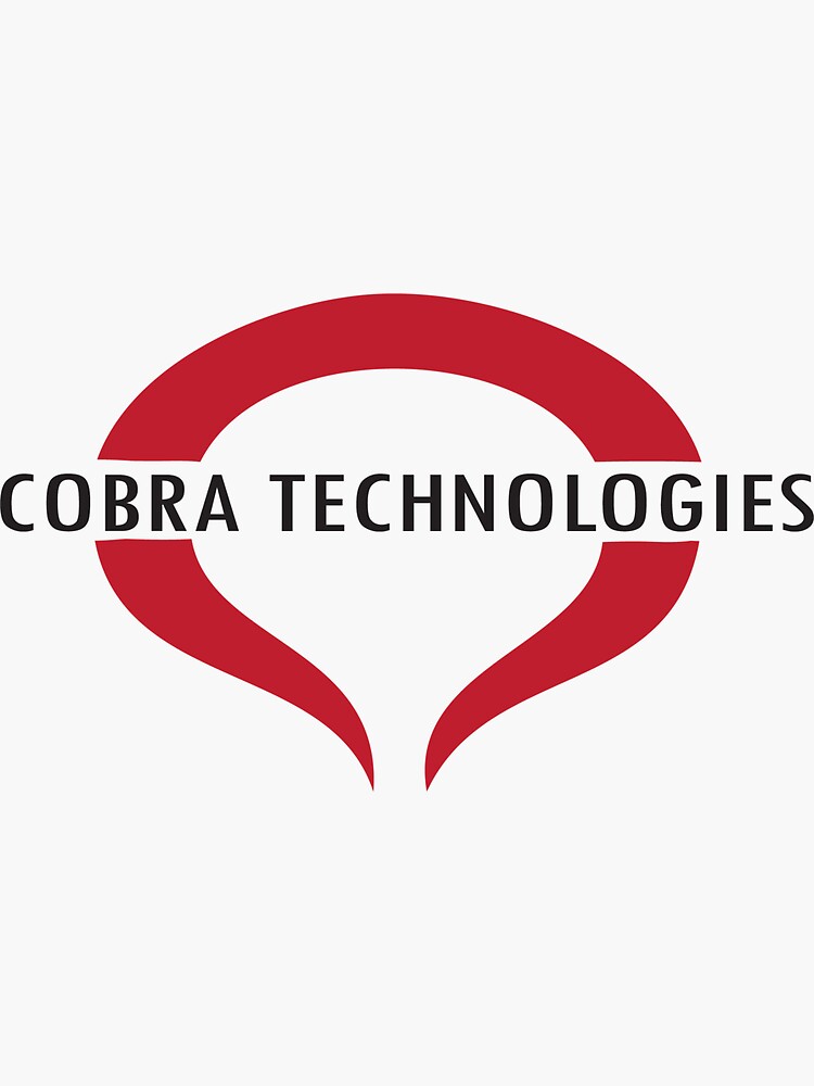 "cobra technologies" Sticker by mrwuzzle | Redbubble