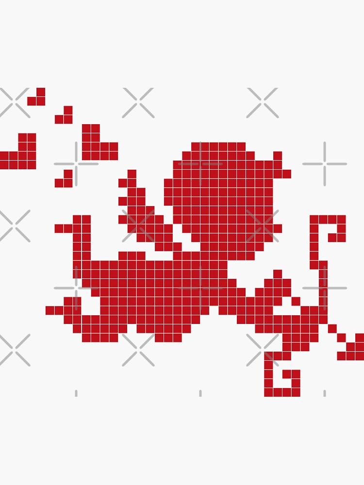 "Pixel Art Cupid" Sticker for Sale by jaredfin | Redbubble
