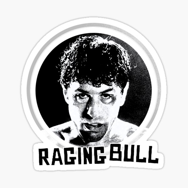 "Raging Bull" Sticker by ndw1010 | Redbubble