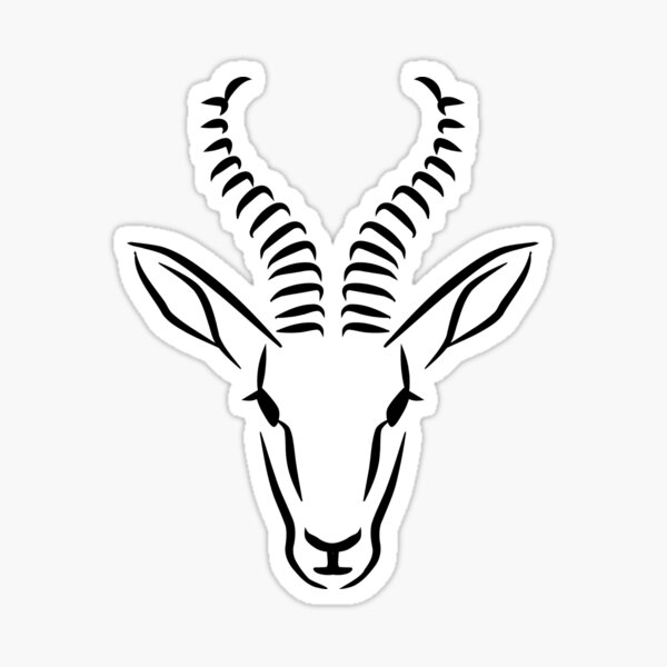 Springbok Stickers | Redbubble