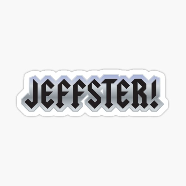 "Jeffster tribute band from Chuck TV show" Sticker for Sale by ...