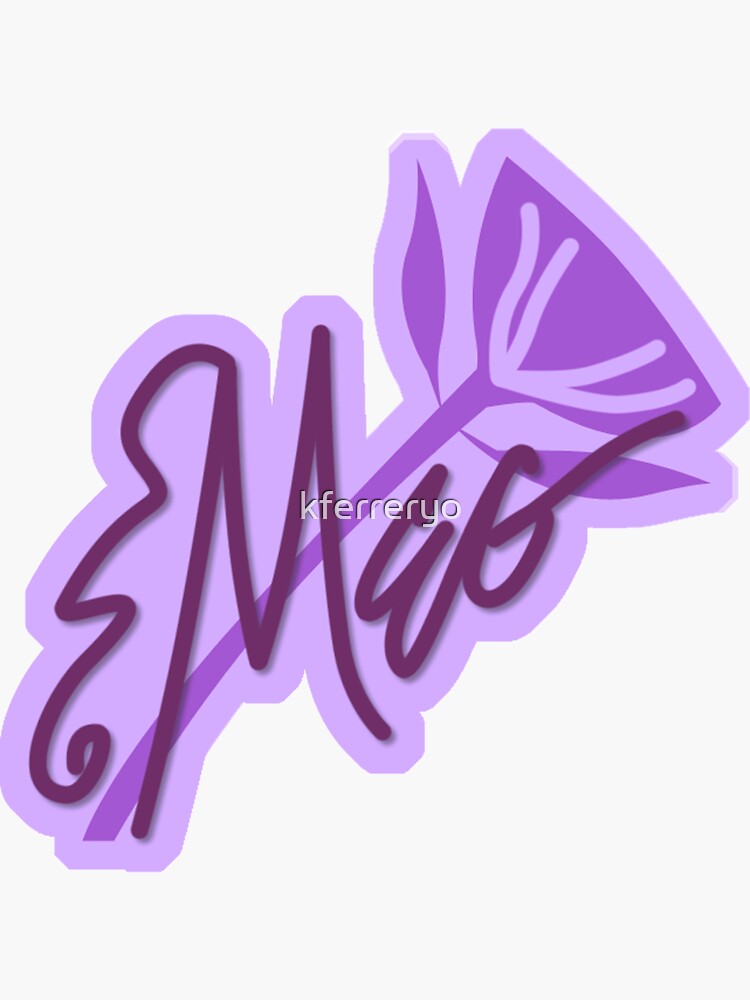 "Meg Symbol & Signature" Sticker for Sale by kferreryo | Redbubble