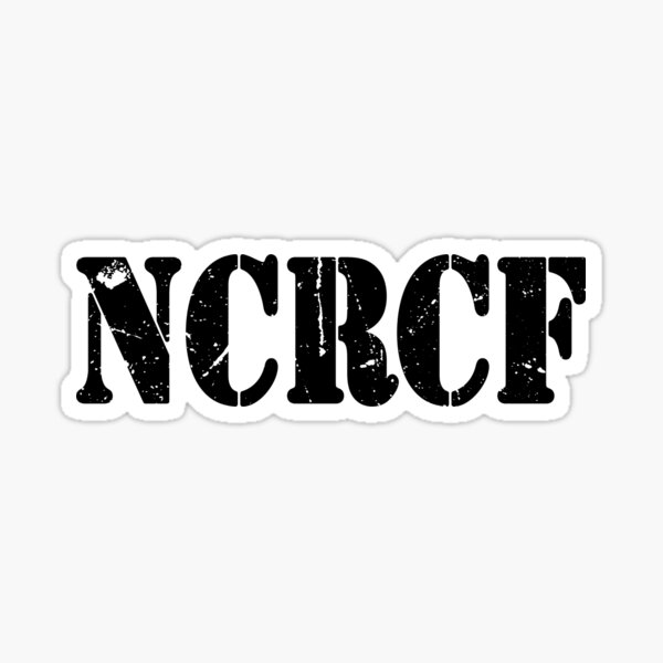 "NCRCF" Sticker for Sale by ExcitementGang | Redbubble