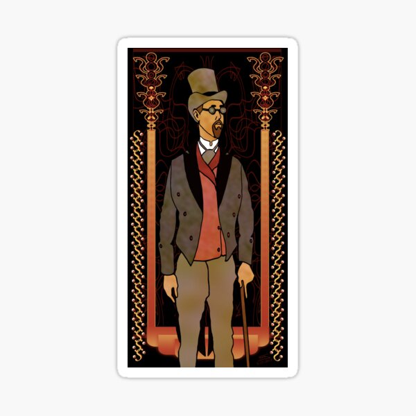 "Top Hat" Sticker for Sale by troy87 | Redbubble