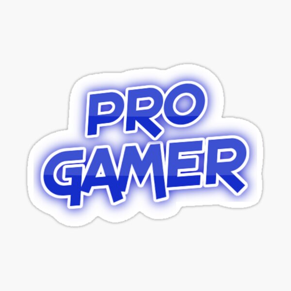"Pro Gamer" Sticker for Sale by Game-Nation | Redbubble