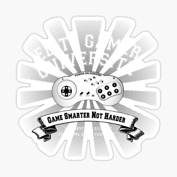"Elite Gamer University" Sticker for Sale by GreenHRNET | Redbubble