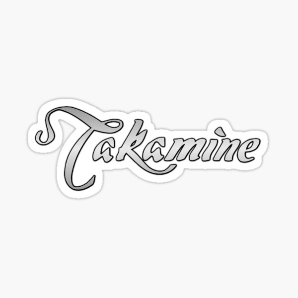 "Metal Takamine" Sticker for Sale by shfandon | Redbubble