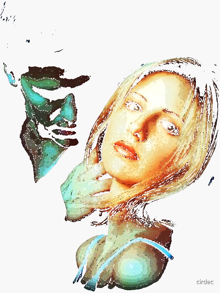 "Buffy & Angel" Sticker by cirdec | Redbubble