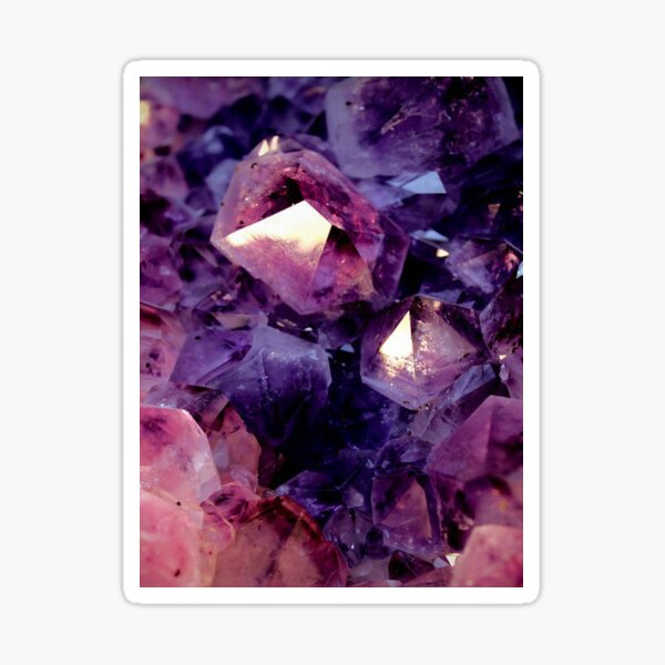 "Crystals" Sticker for Sale by abigailahn | Redbubble