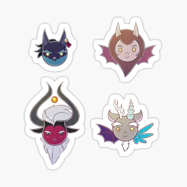 "MLP - Villains and Scorpan" Sticker for Sale by Alidythera | Redbubble