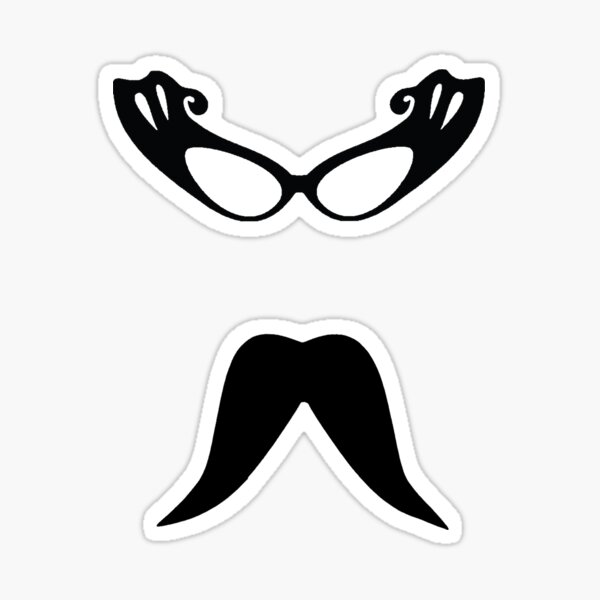 "Photobooth Props" Sticker by kayve | Redbubble