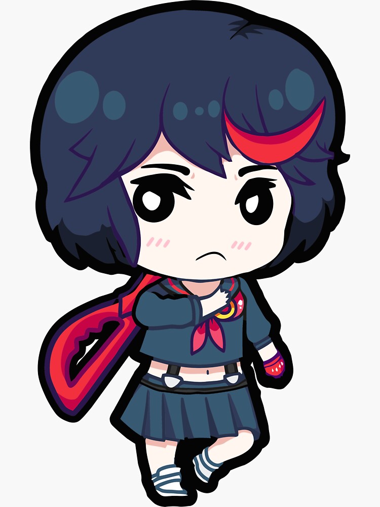 "Ryuko Matoi (Kill La Kill)" Sticker by unprecented | Redbubble