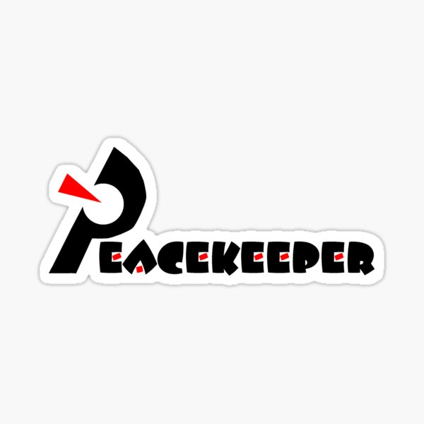 "Peacekeeper" Sticker by mikeonmic | Redbubble