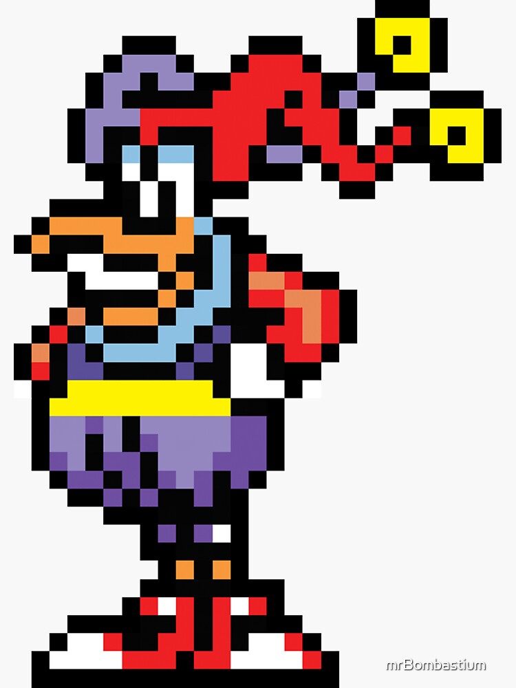 "QUACKERJACK" Sticker by mrBombastium | Redbubble