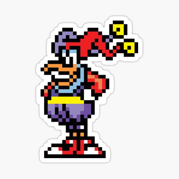 "QUACKERJACK" Sticker by mrBombastium | Redbubble