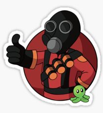Pyro Tf2 Stickers | Redbubble