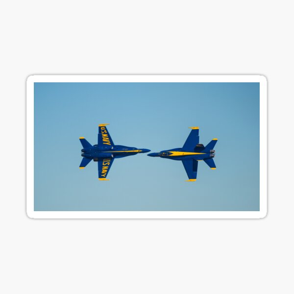 "US Navy Blue Angels - Nose 2 Nose" Sticker for Sale by psankey | Redbubble