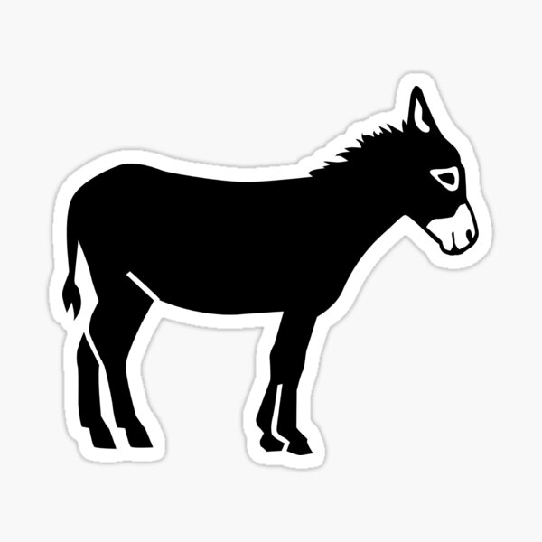 Donkey Stickers | Redbubble