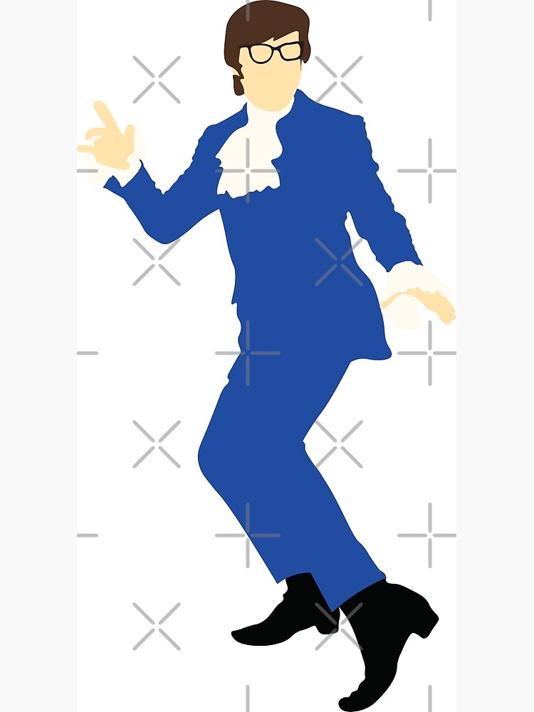 "Austin Powers" Greeting Card for Sale by FutureSpace | Redbubble