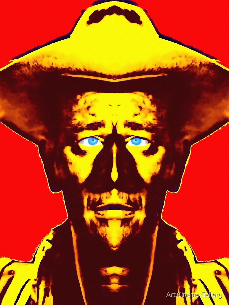 "John Wayne, alias in Fort Apache" Sticker by artcinemagaller | Redbubble