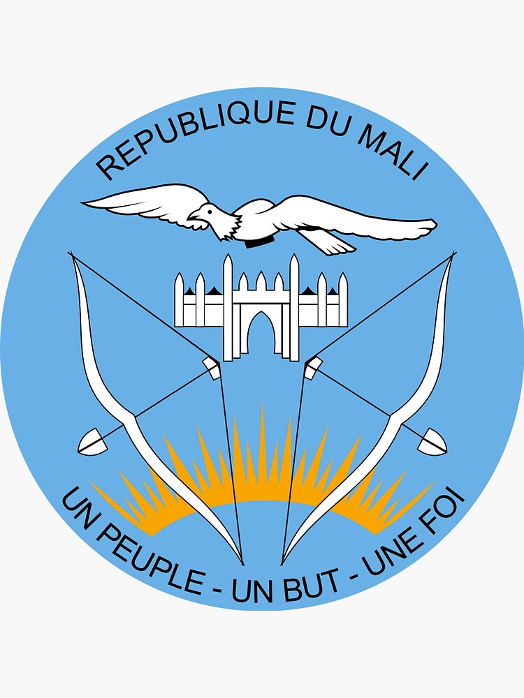 "National Emblem of Mali " Sticker for Sale by abbeyz71 | Redbubble